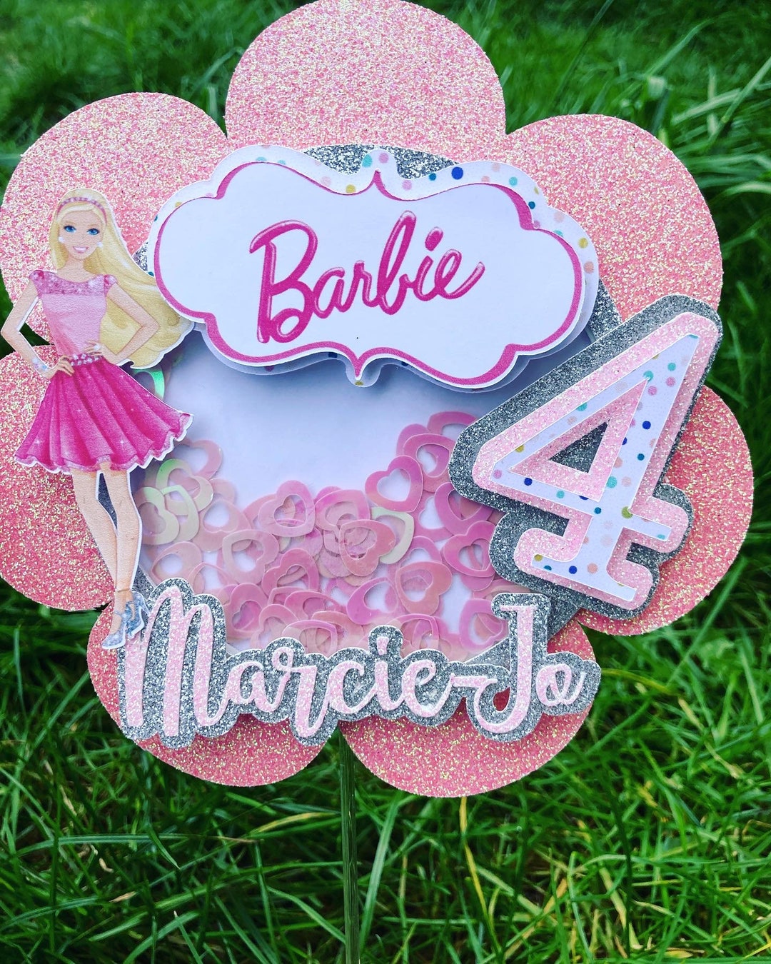 Barbie Cake Topper - Etsy