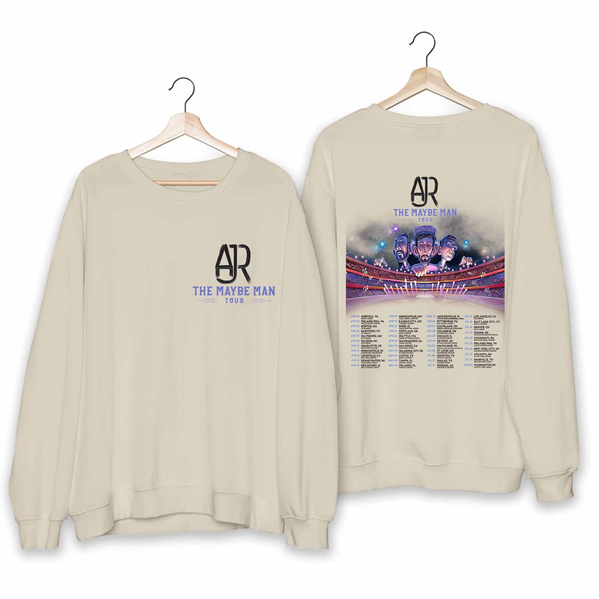AJR The Maybe Man Tour 2024 Tour Shirt, AJR Band Fan Shirt sold by ...