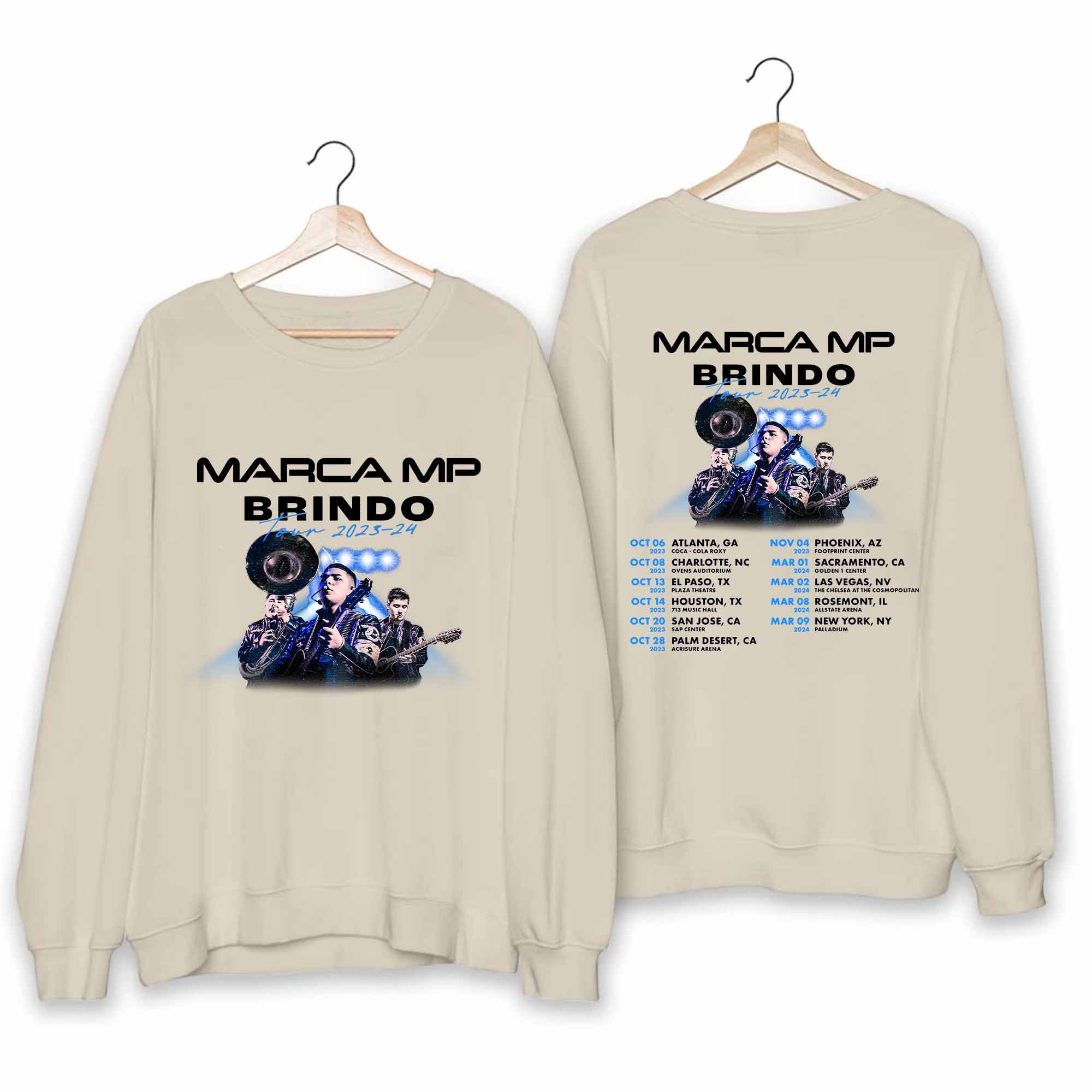 Marca MP Brindo Tour 2023 2024 Shirt, Marca MP Band Fan Shirt sold by ...