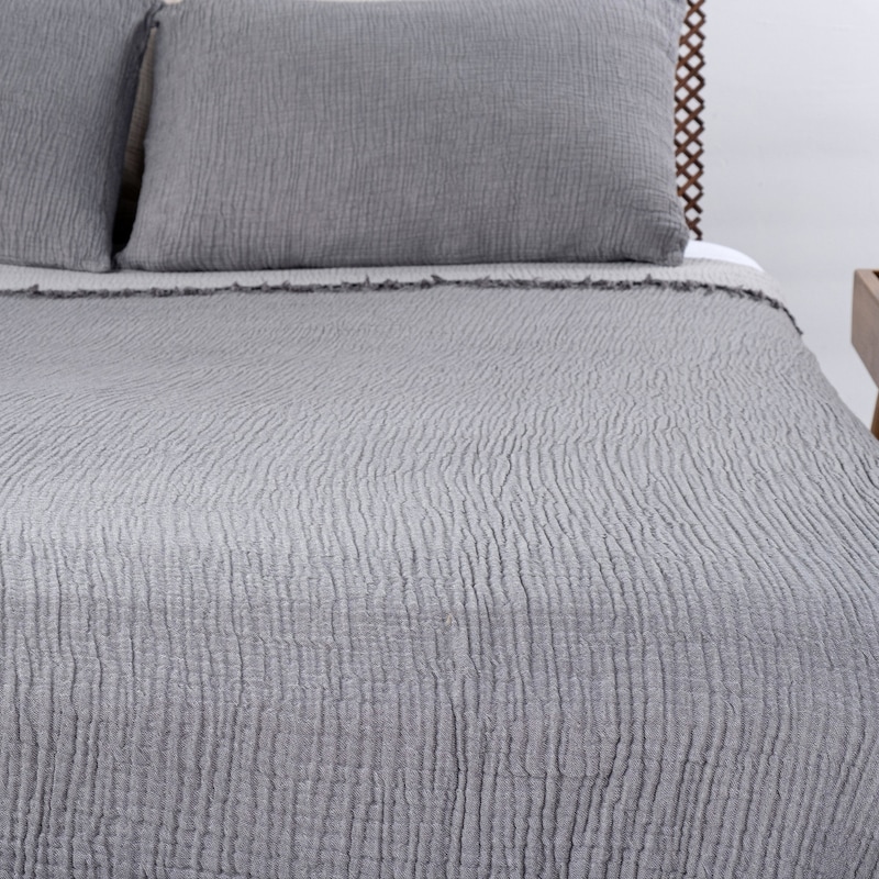 Ivory Muslin Bed Blanket - Etsy