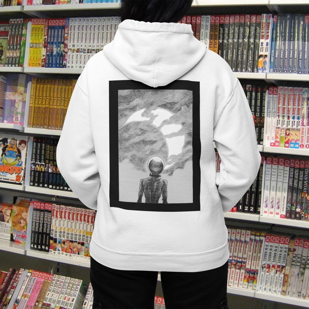 Berserk Hoodie, Hooded Sweatshirt, Berserk Gift, Guts, Griffith, Casca ...