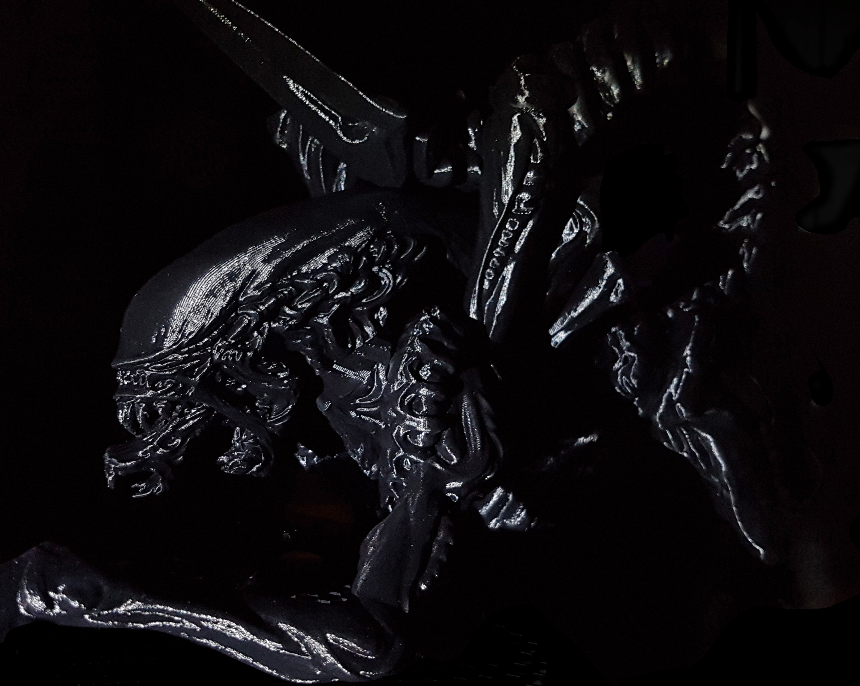 Xenomorph Crawler Tongue Out XXL 63cm - Etsy