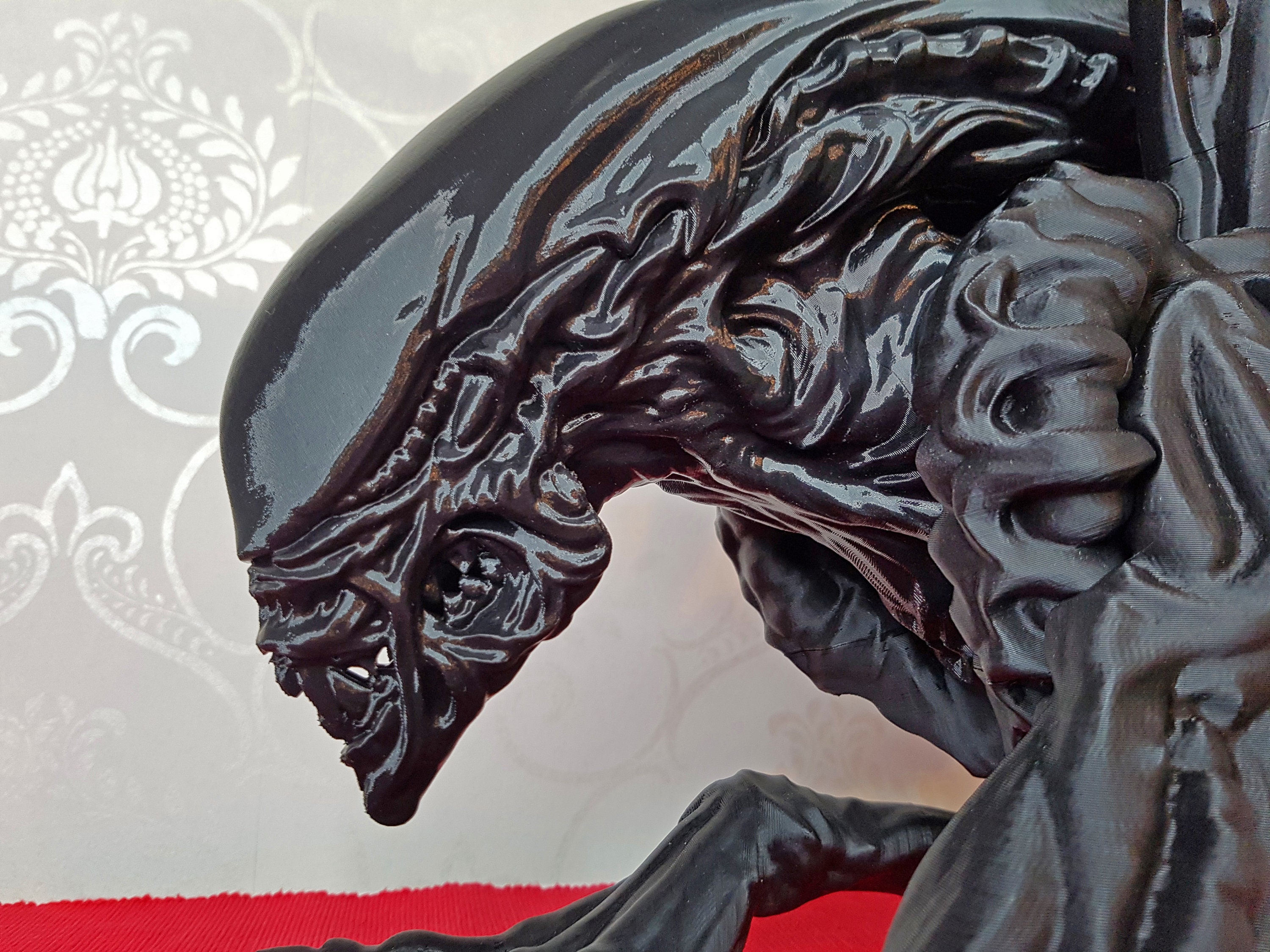 Xenomorph Crawler Zunge raus XXXL 82cm - Etsy.de