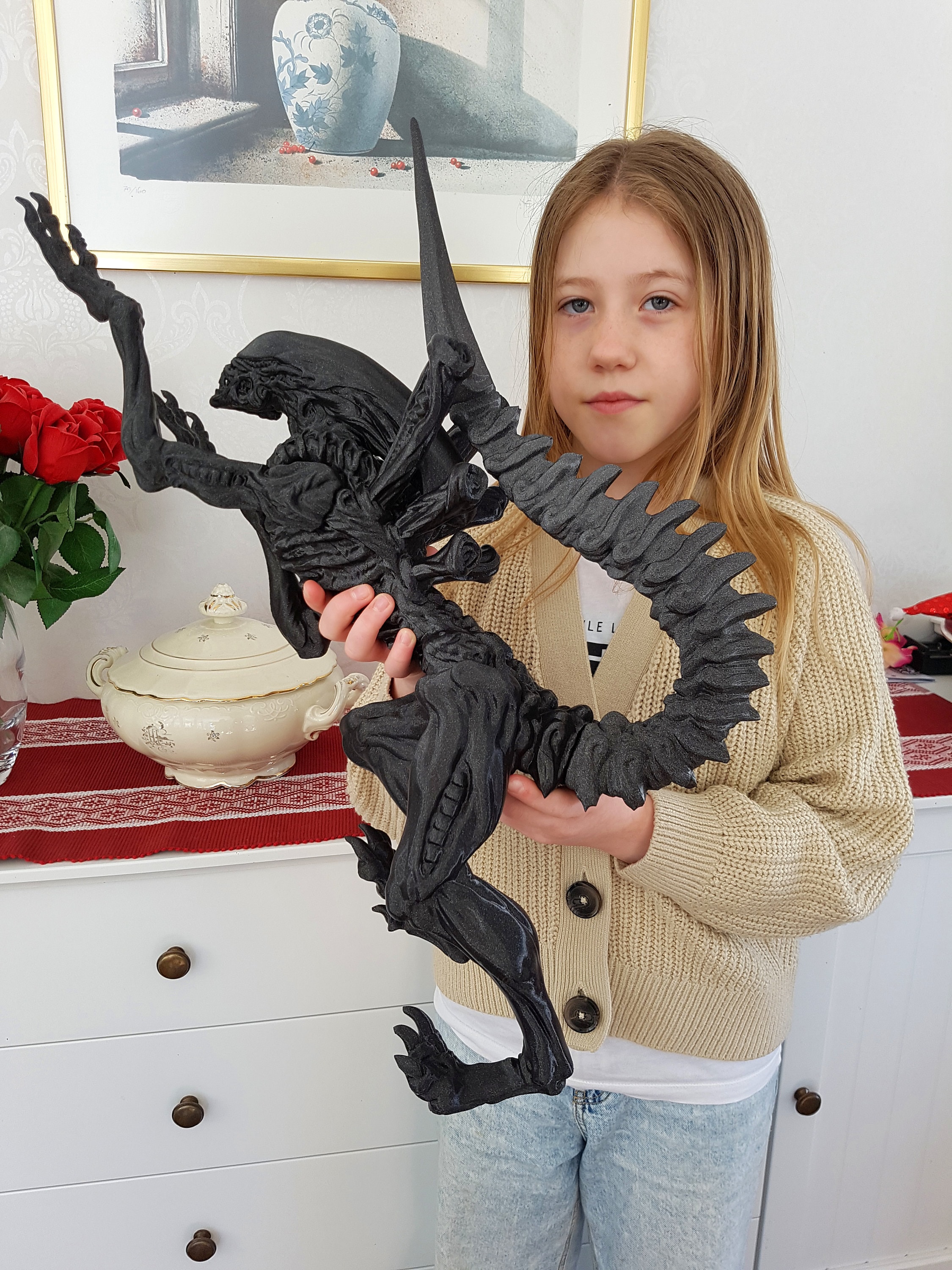 Xenomorph Crawler XXL 63cm - Etsy