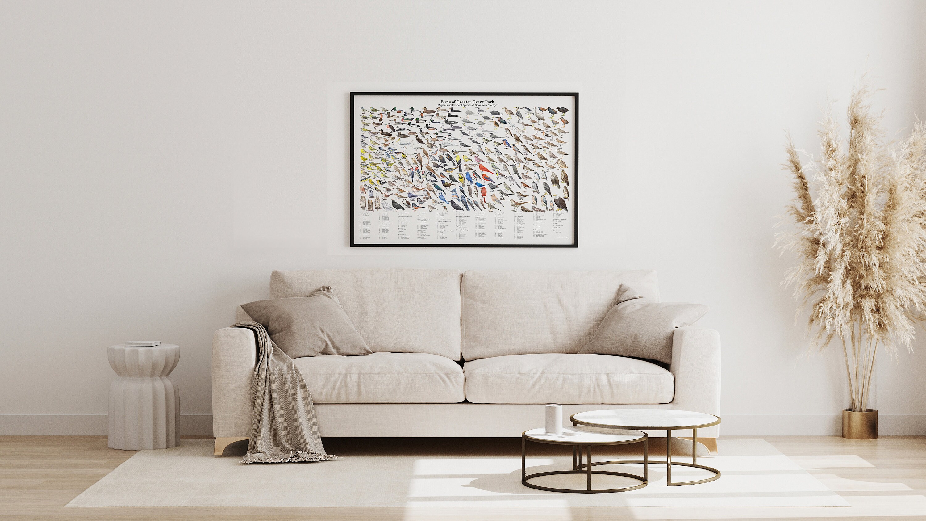 Birds of Grant Park Poster (24"x36") - Etsy