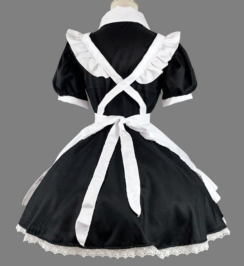Maid Costume Cosplay Costume Maid Costume Plus Size Maid Etsy