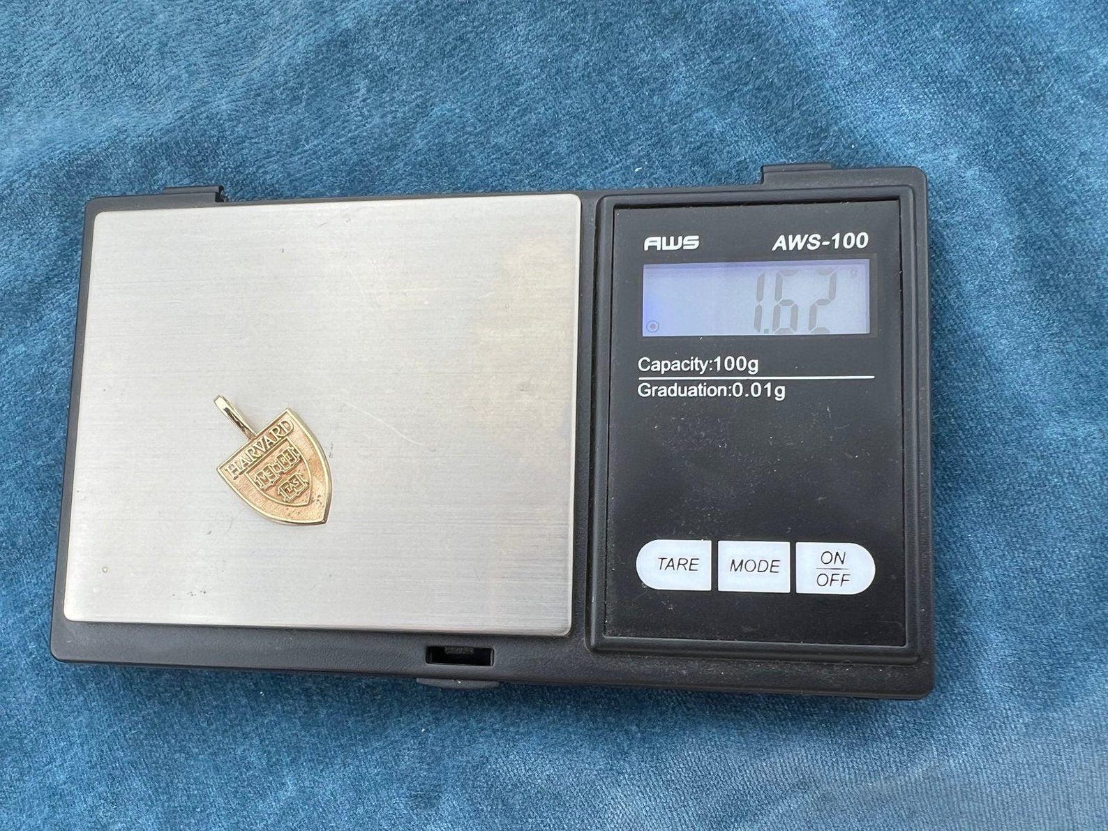 10k Gold HARVARD University "veritas" 1" Pendant. Ring Alternative - Etsy