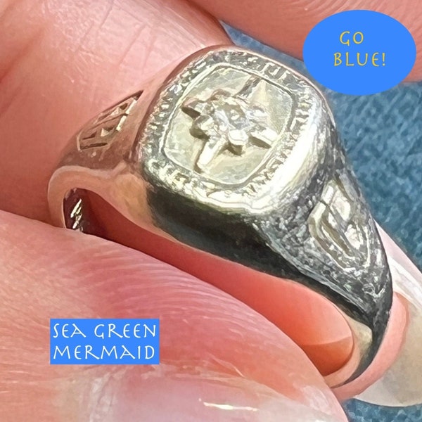 University of Michigan Class Ring - Etsy
