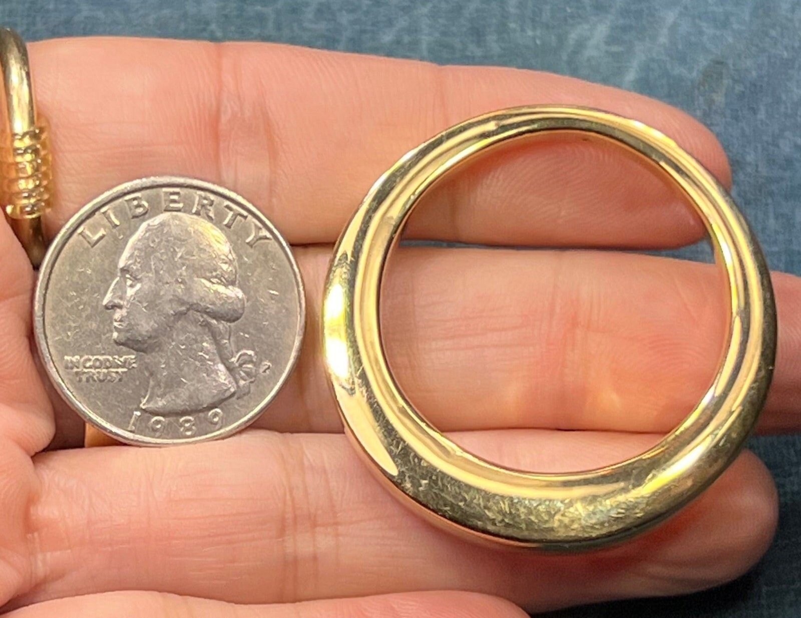 10k Yellow Gold Full Moon Circle Medallion Pendant. 1.6 - Etsy