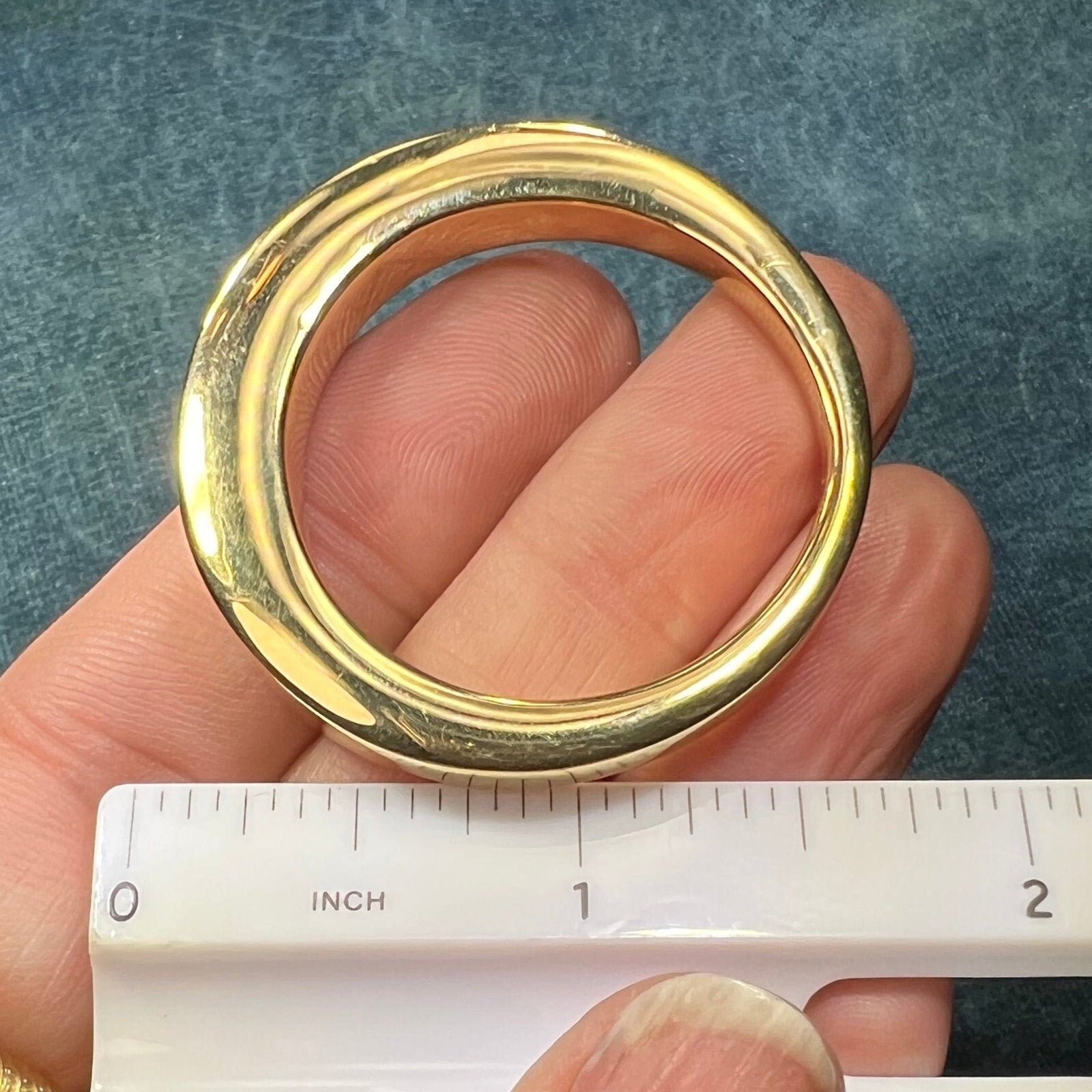 10k Yellow Gold Full Moon Circle Medallion Pendant. 1.6 - Etsy