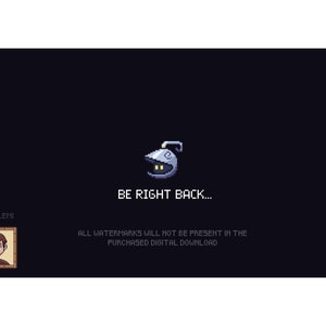 Animated Stream Scene for Twitch, Youtube , Pixel Art Loading Screen ...