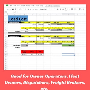 Freight Load Calculator - Etsy