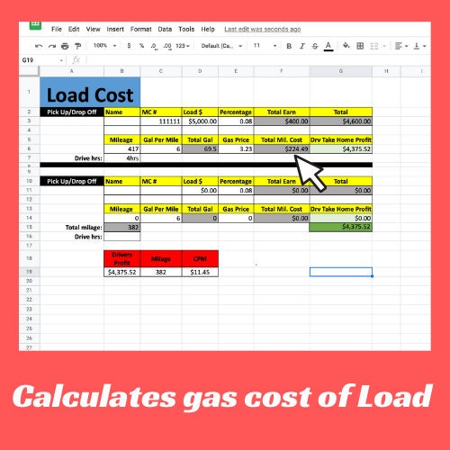 Freight Load Calculator - Etsy