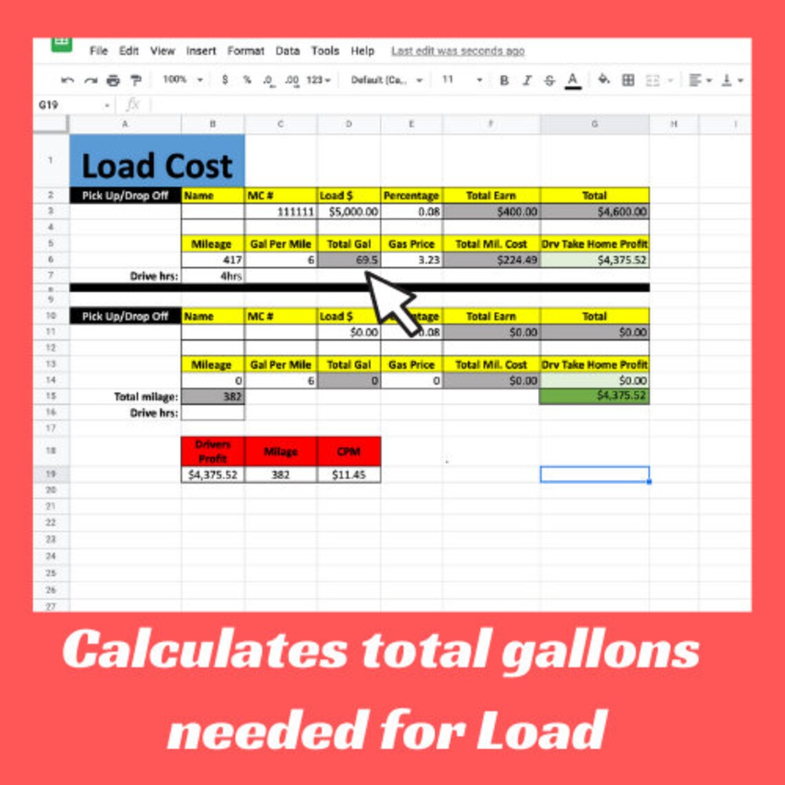Freight Load Calculator - Etsy