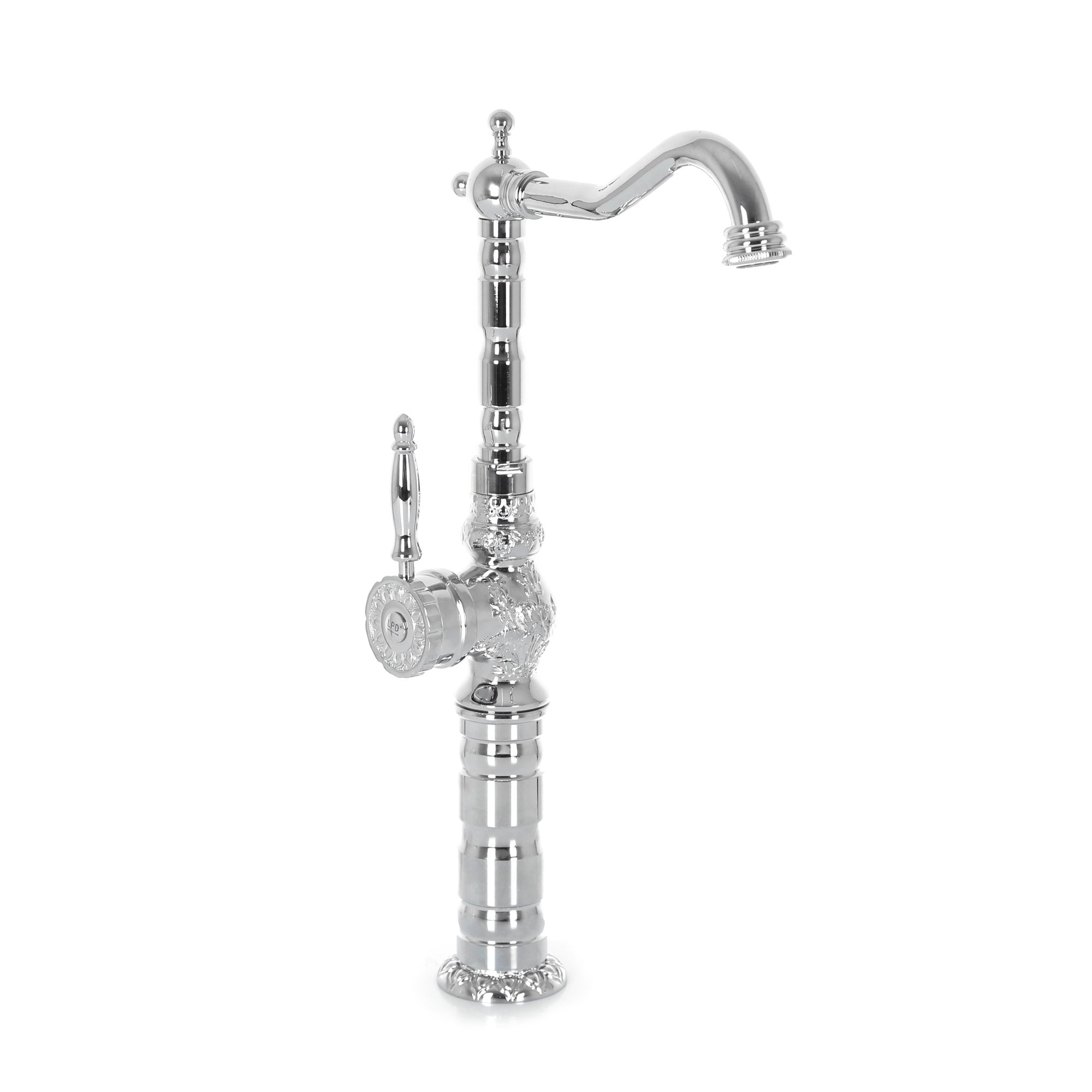 Silver Faucet Water Tap Brass Material Large Size Sink Kitchen Bathroom ...