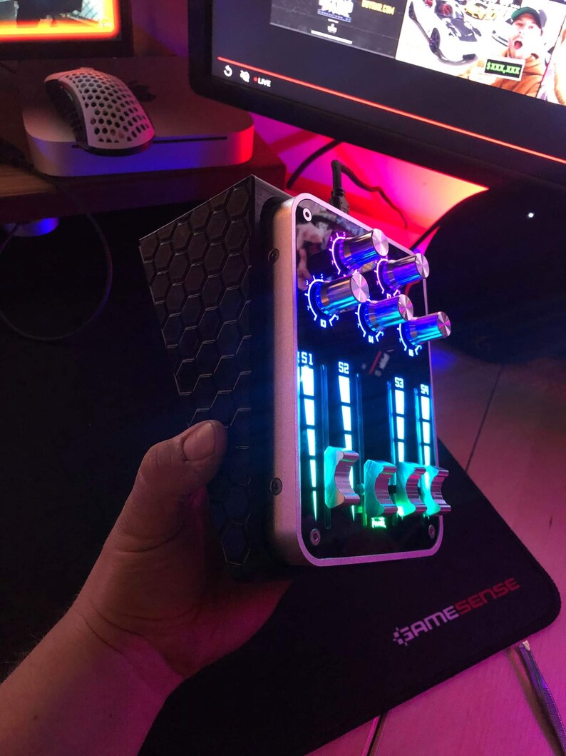 Hexagon Style Inclined Stand for PC Panel Pro Audio Mixer - Etsy