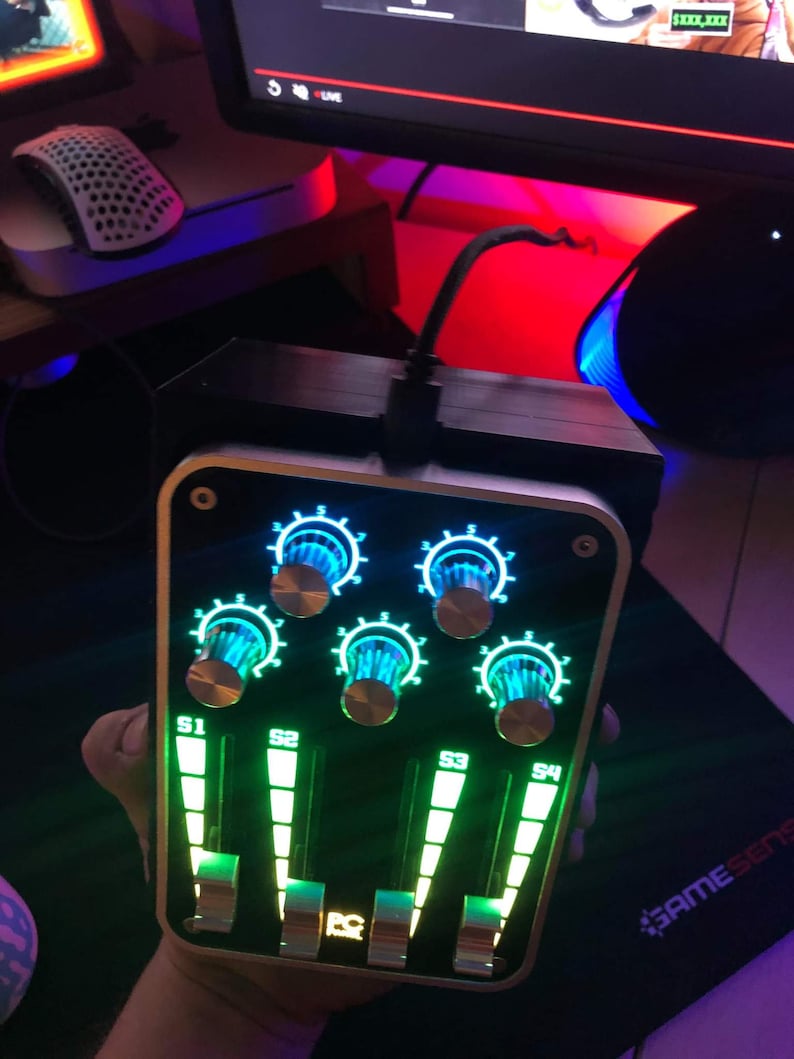 Hexagon Style Inclined Stand for PC Panel Pro Audio Mixer - Etsy