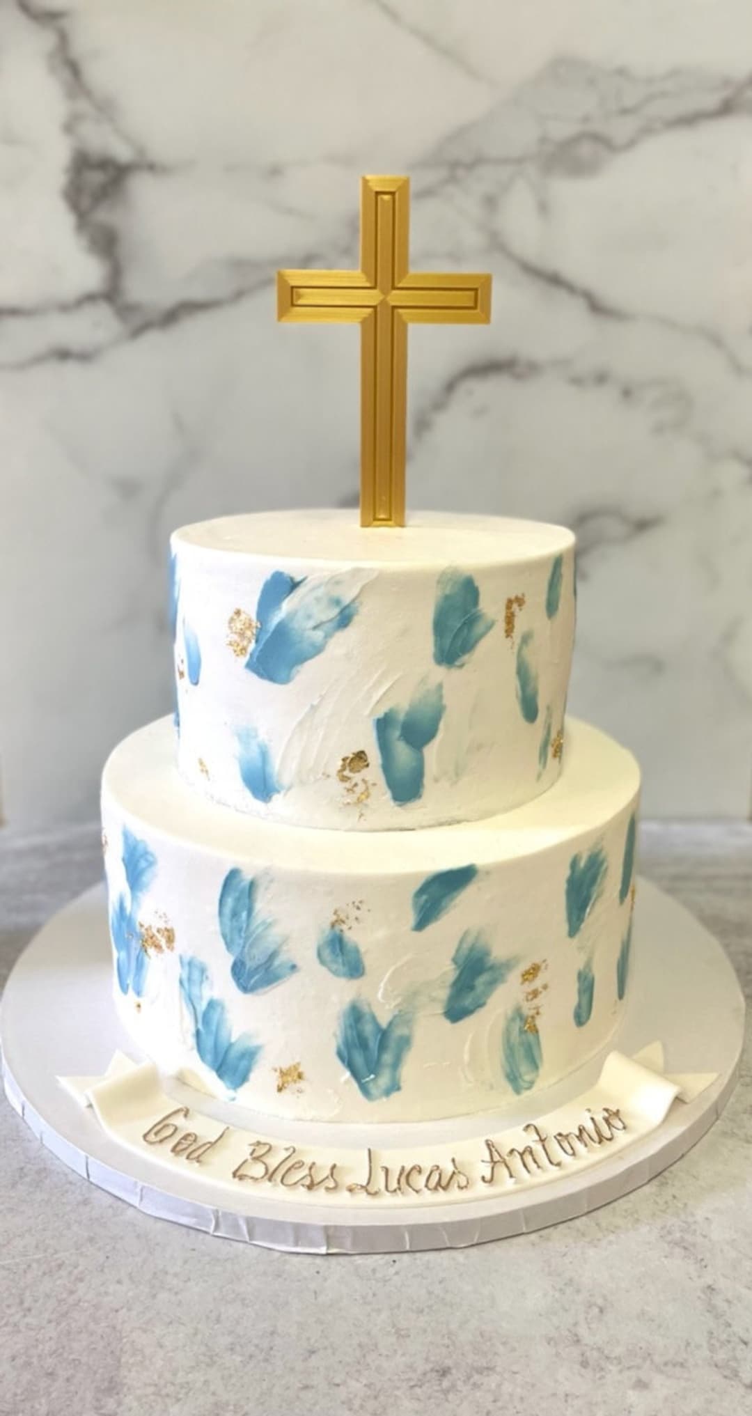 Cross Cake Topper for Baptism Holy Communion Confirmation Cake ...