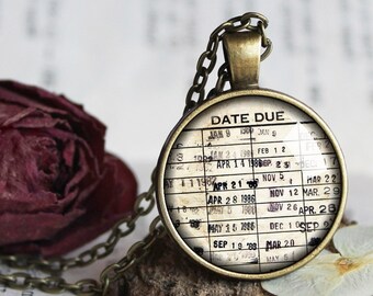 Book Quote Necklace - Etsy