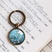Starry Night Keychain Van Gogh Starry Night Keyring Van Gogh - Etsy