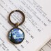 Starry Night Keychain Van Gogh Starry Night Keyring Van Gogh - Etsy