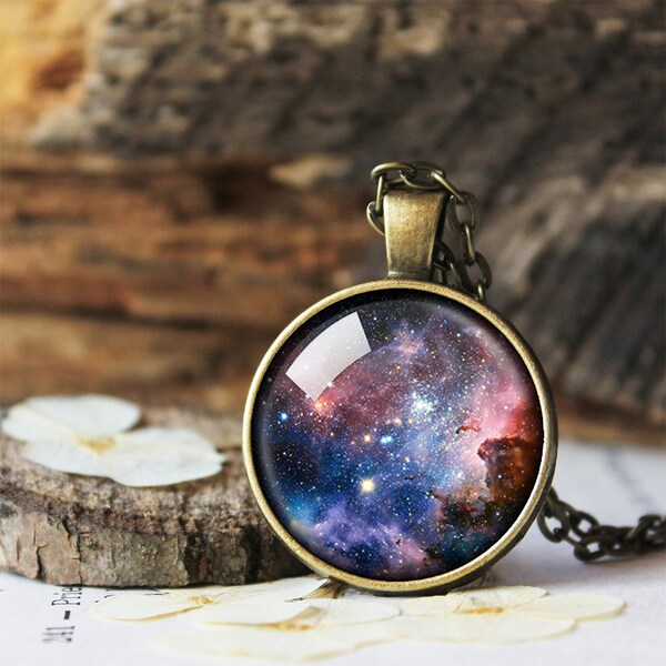 Galaxy Necklace - Etsy