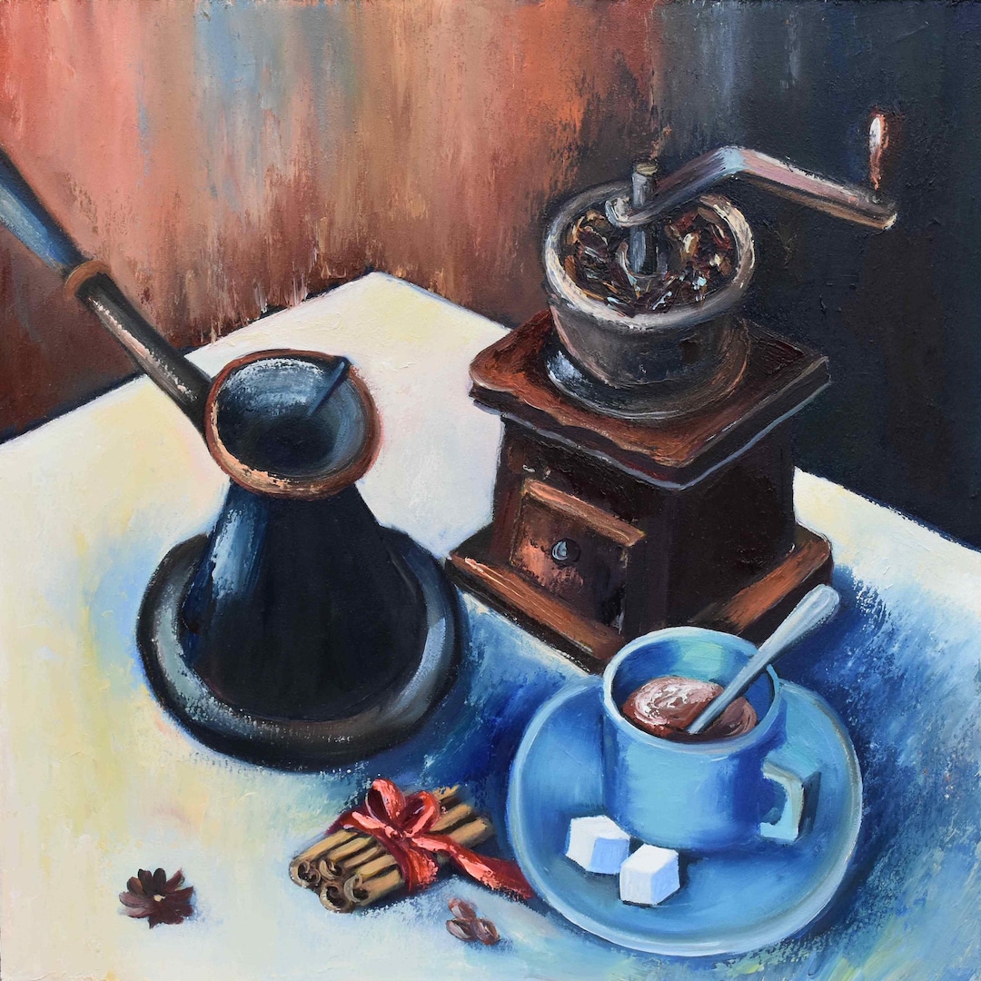 Coffee Wall Art Coffee Art Still Life Cup of Coffee Art Breakfast ...