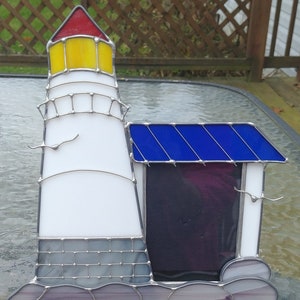 Stained Glass Lighthouse Picture Frame - Etsy