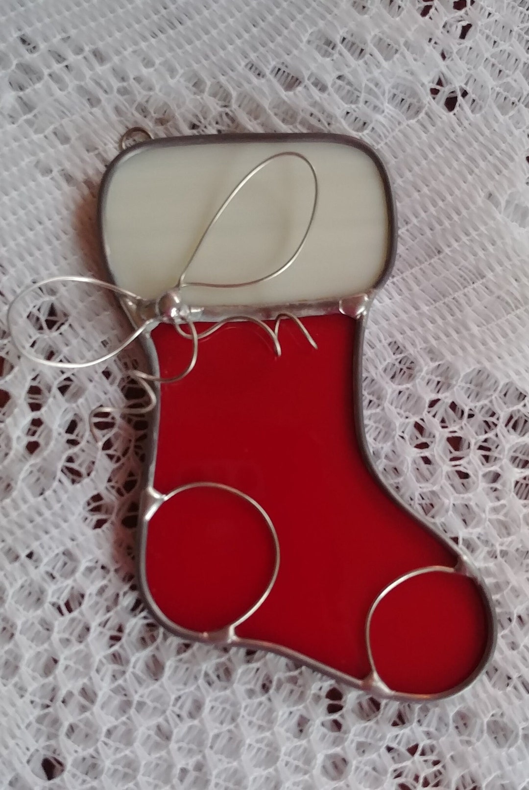 Stained Glass Christmas Stocking - Etsy