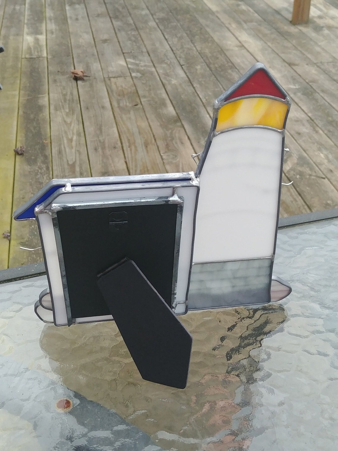 Stained Glass Lighthouse Picture Frame - Etsy