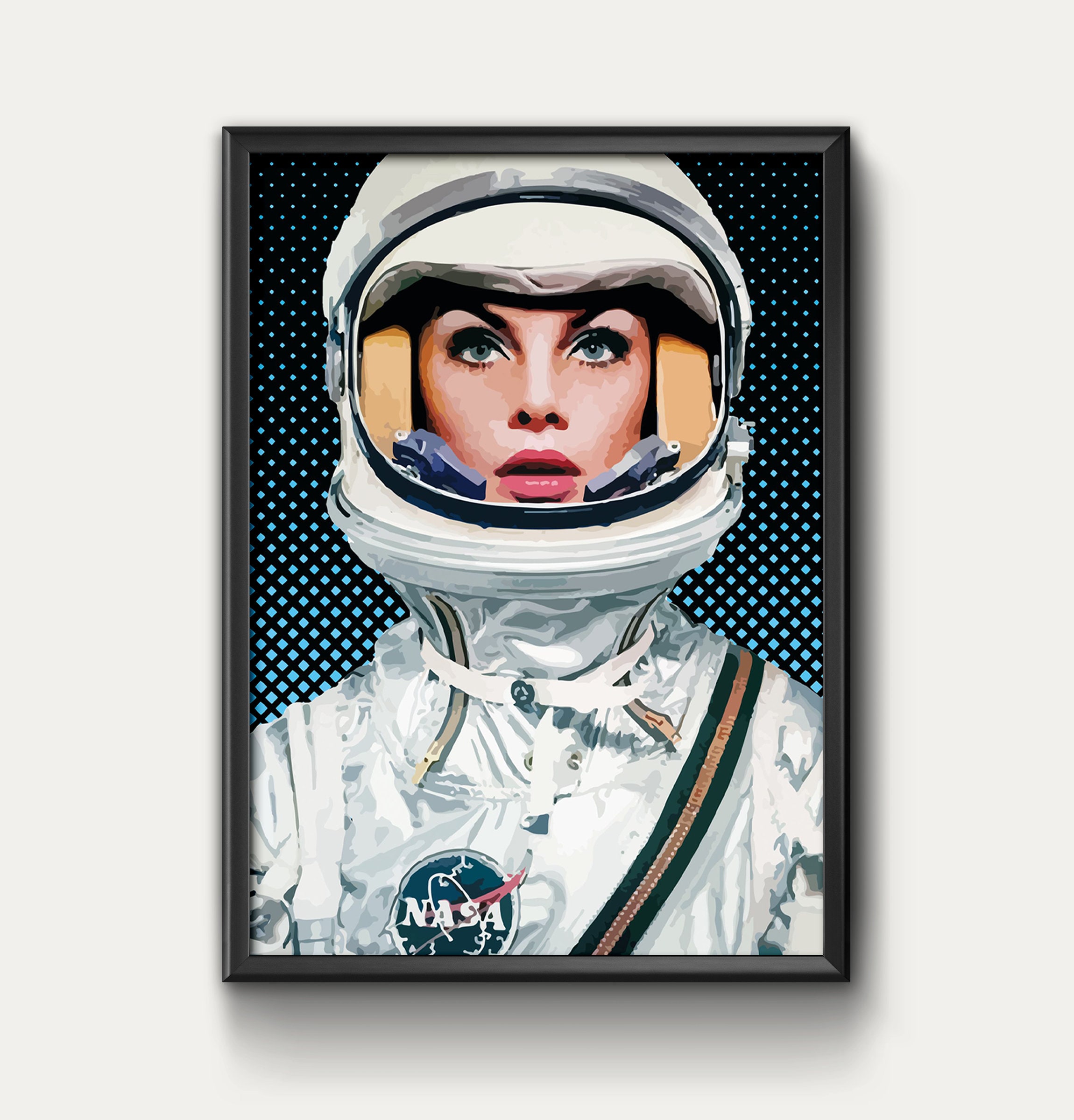 Printable Girl Astronaut