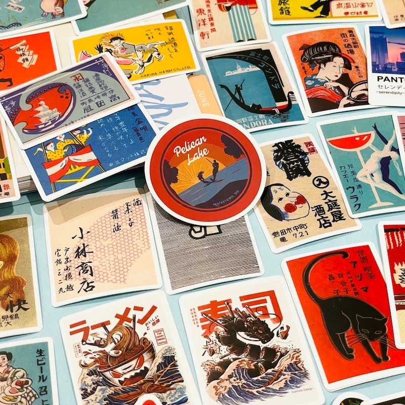 Japanese Stickers - Etsy