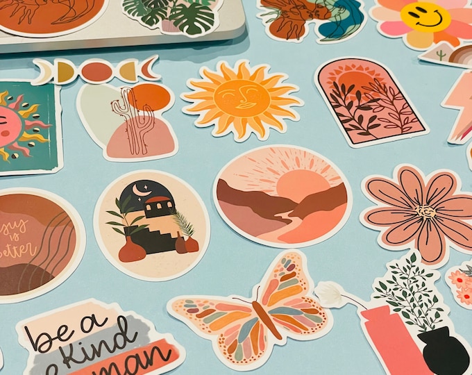 40pcs Cute Cats Stickers Set for Planner, Journal, Scrapbooking Lovely ...