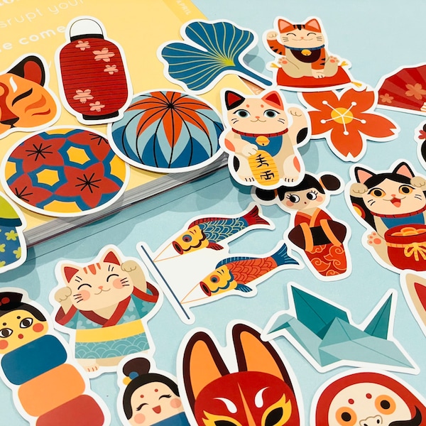 2023 Japanese Stickers - Etsy