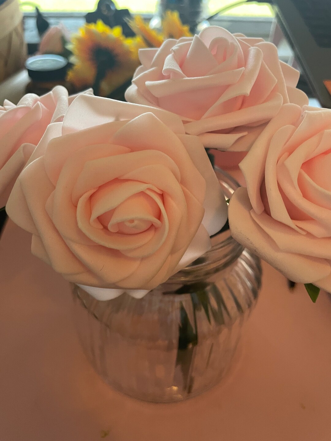 Blush Rose Flower Pen Homemade Everlasting Beautiful Floral Flor ...