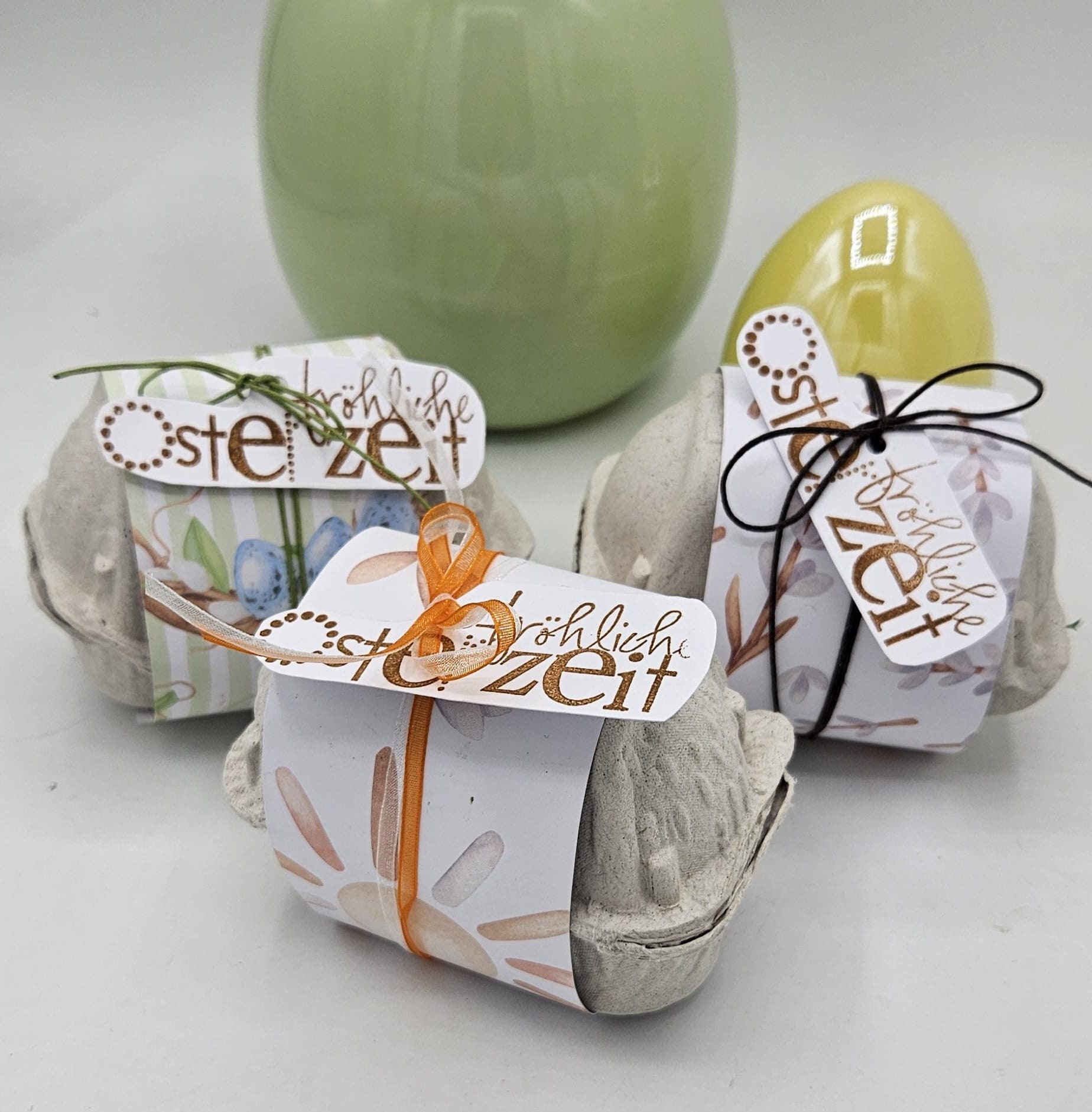 Osterfeuer to go2, Ostergeschenk, Geschenk zu Ostern, Osterdeko, Eierkarton, Mitbringsel Ostern ...