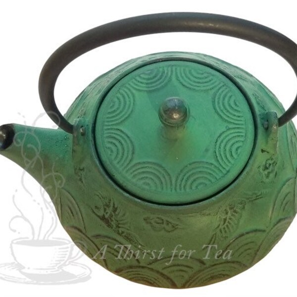 Teapot Green - Etsy