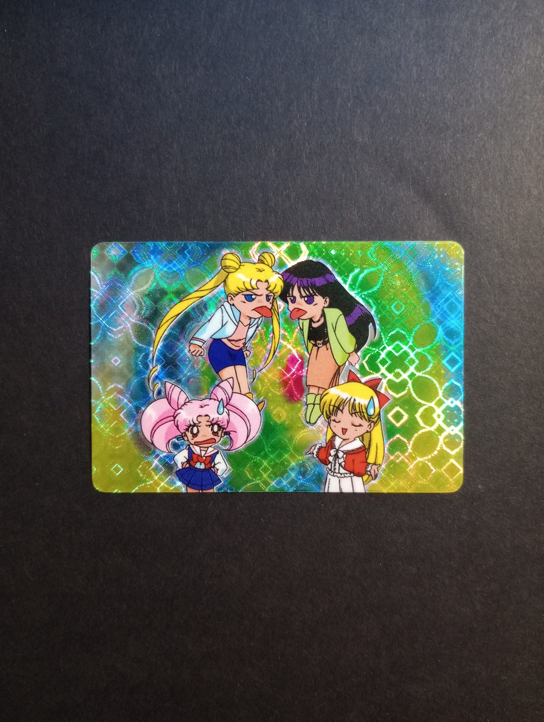 Vintage Sailor Moon Holographic Prism Vending Sticker VTG 90s - Etsy