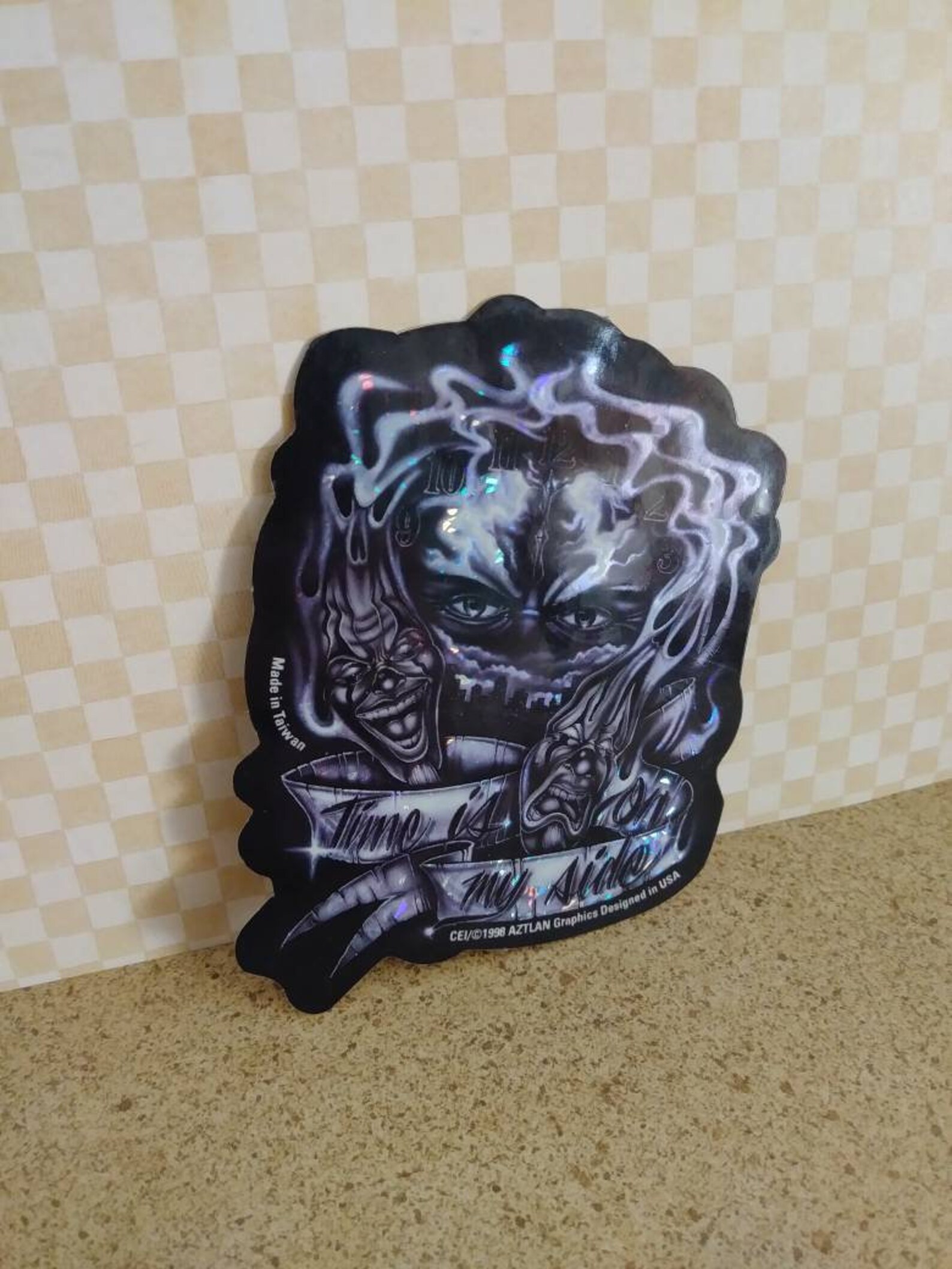 Vintage Aztlan Graphics Time is on My Side Prism Vending - Etsy