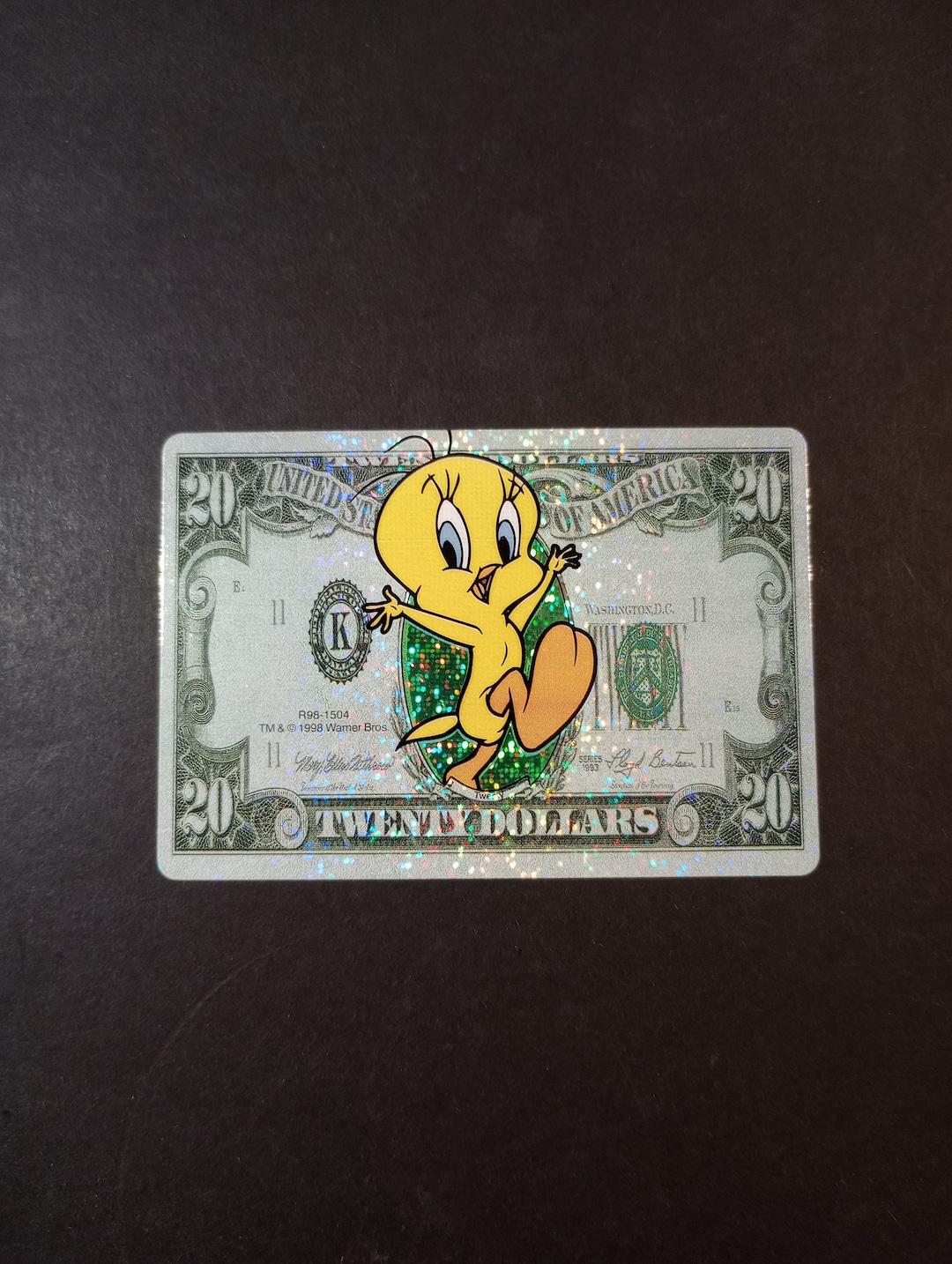 Vintage Tweety Looney Tunes Prism Money Sticker VTG 90s - Etsy