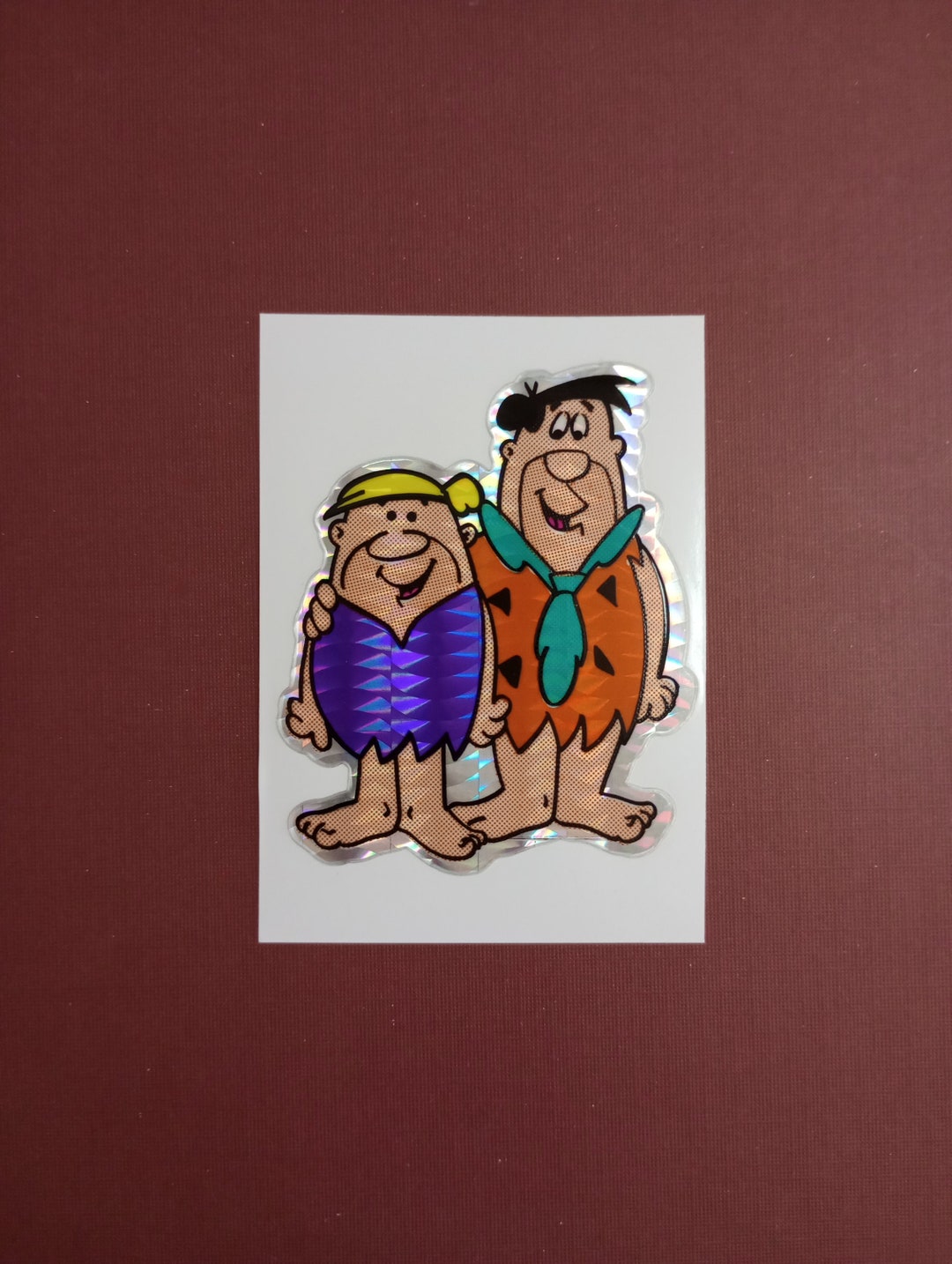 Vintage Fred Flintstone Barney Rubble Hannah Barbera Prism Vending ...