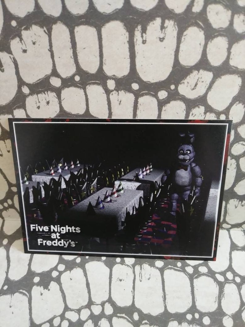 FNAF Five Nights at Freddy's Trading Card - Etsy