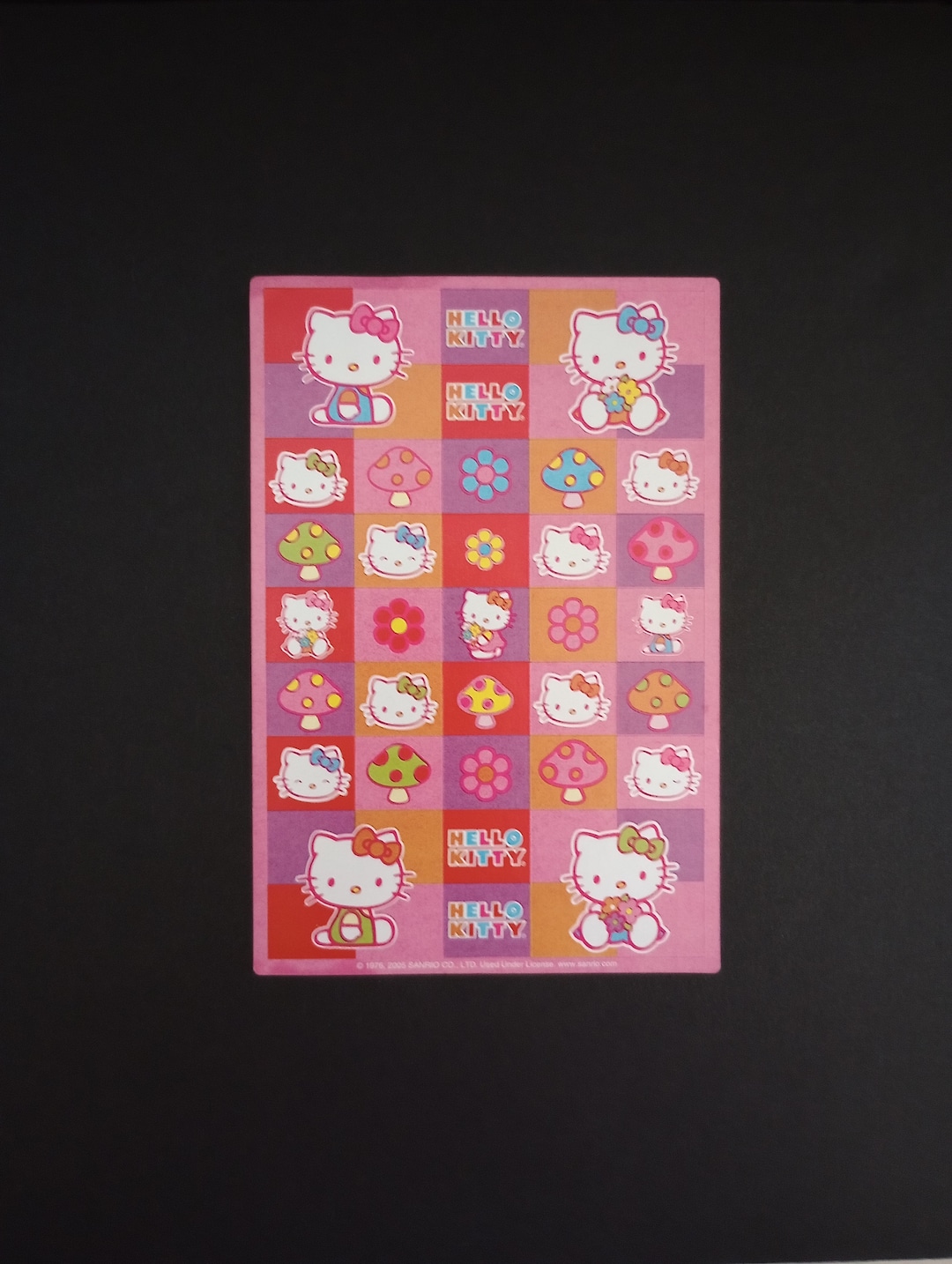 Sanrio Hello Kitty Stickers Sheet Stickety-doo-da American - Etsy