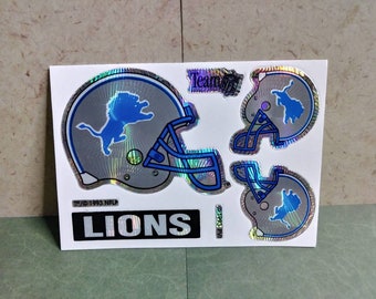 Detroit Lions Bumper Sticker - Etsy