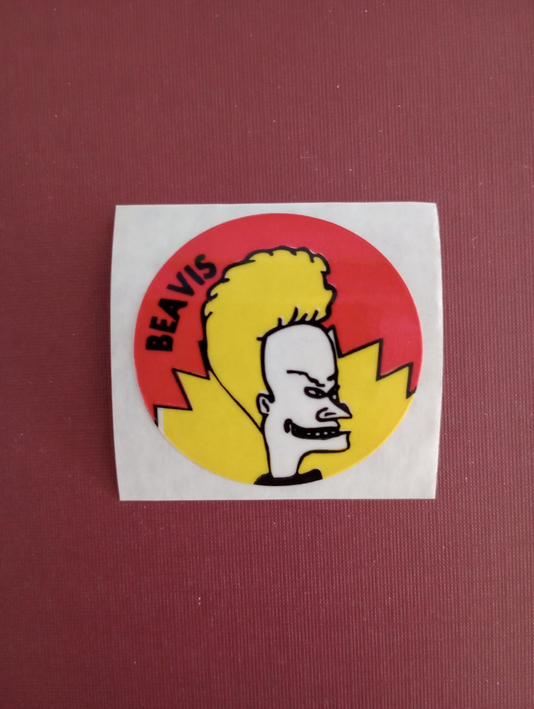 Vintage Beavis Sticker Promo Glossy 90s VTG Beavis MTV - Etsy