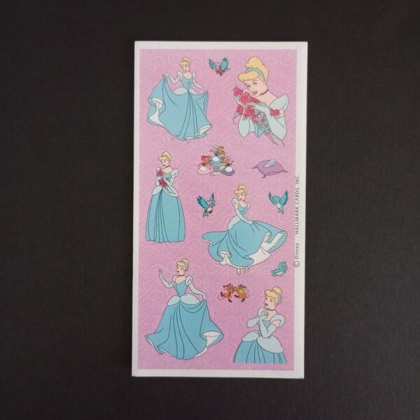 Cinderella Stickers - Etsy
