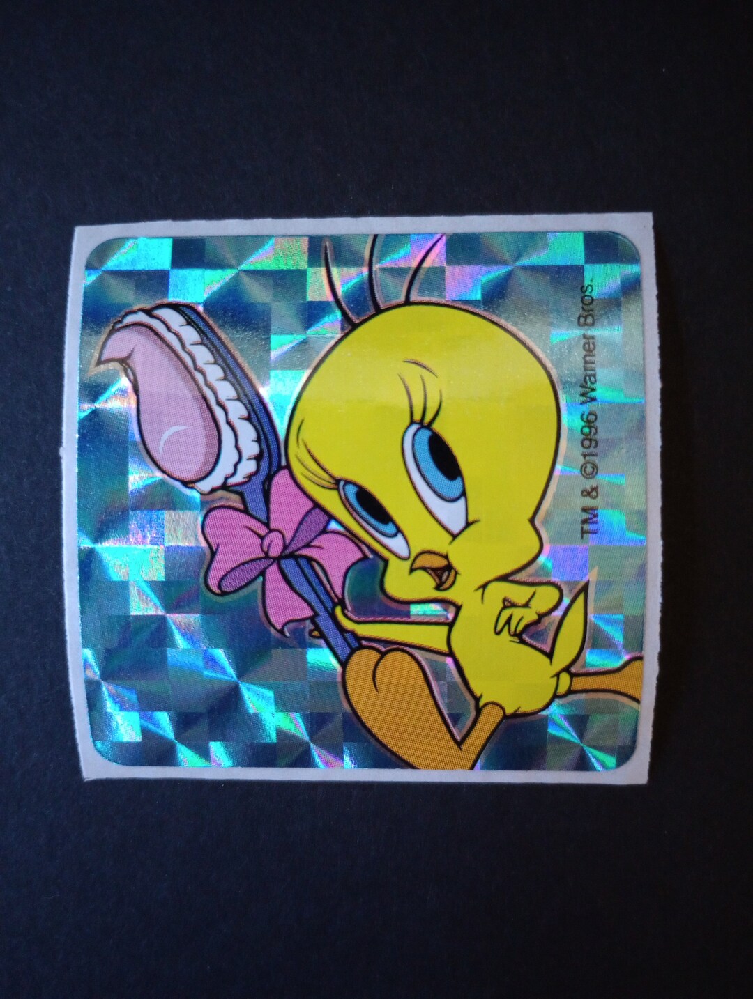 Vintage Tweety Bird Looney Tunes Prism Sticker VTG 96 - Etsy