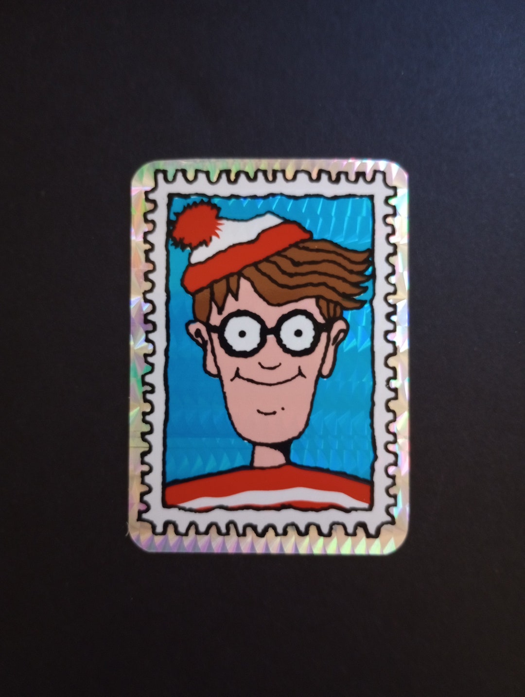 Vintage Where's Waldo Prism Sticker VTG 80s - Etsy
