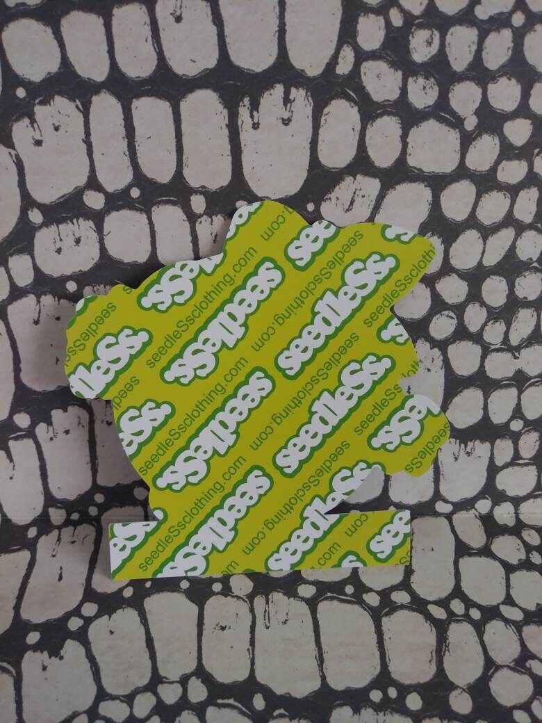 Stranger Things Demogorgon Stoner Sticker - Etsy Finland