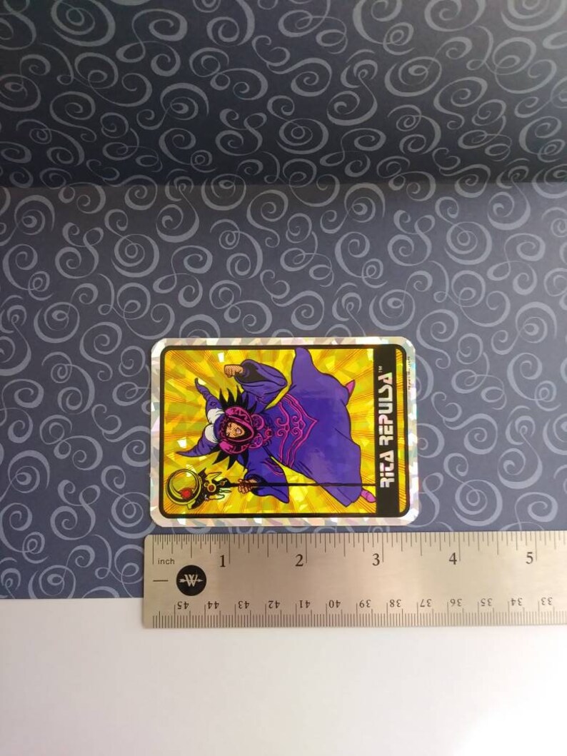 Scrapbooking Paper, Party & Kids Vintage 90s MMPR Rica Repulsa Prism ...